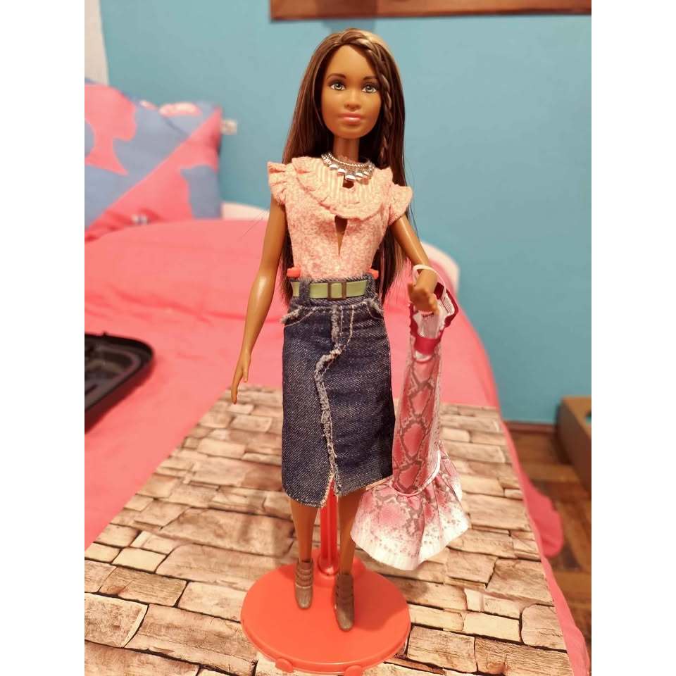 Barbie Fashionistas Pretty in Python 2016 completa | Shopee Brasil