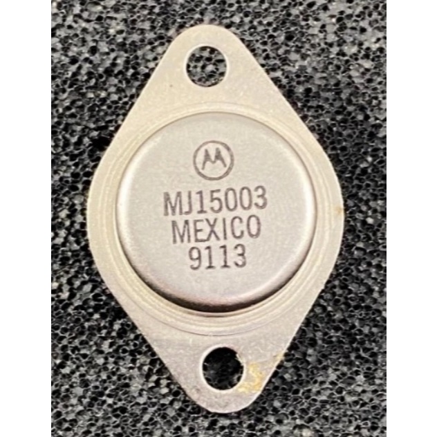 Kit com 2 peças transistor MJ15003 original ON (MOTOROLA) | Shopee Brasil