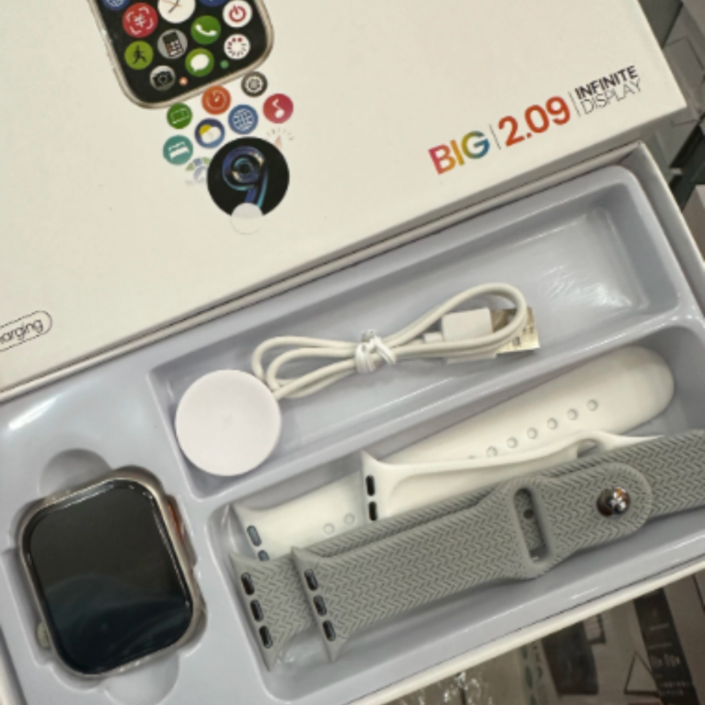 Relógio Inteligente Smartwatch 49mm com 02 Pulseiras T20 PRO MAX ...