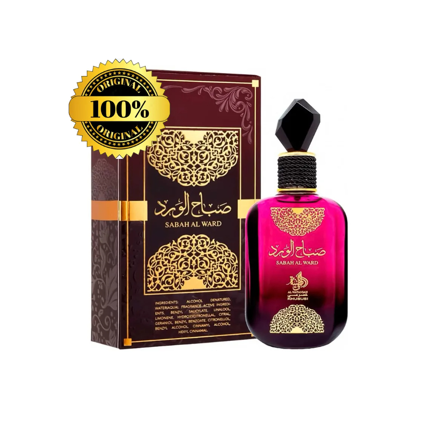Perfume Árabe Sabah Al Ward Al Wataniah 100ml - (Perfume Feminino ...