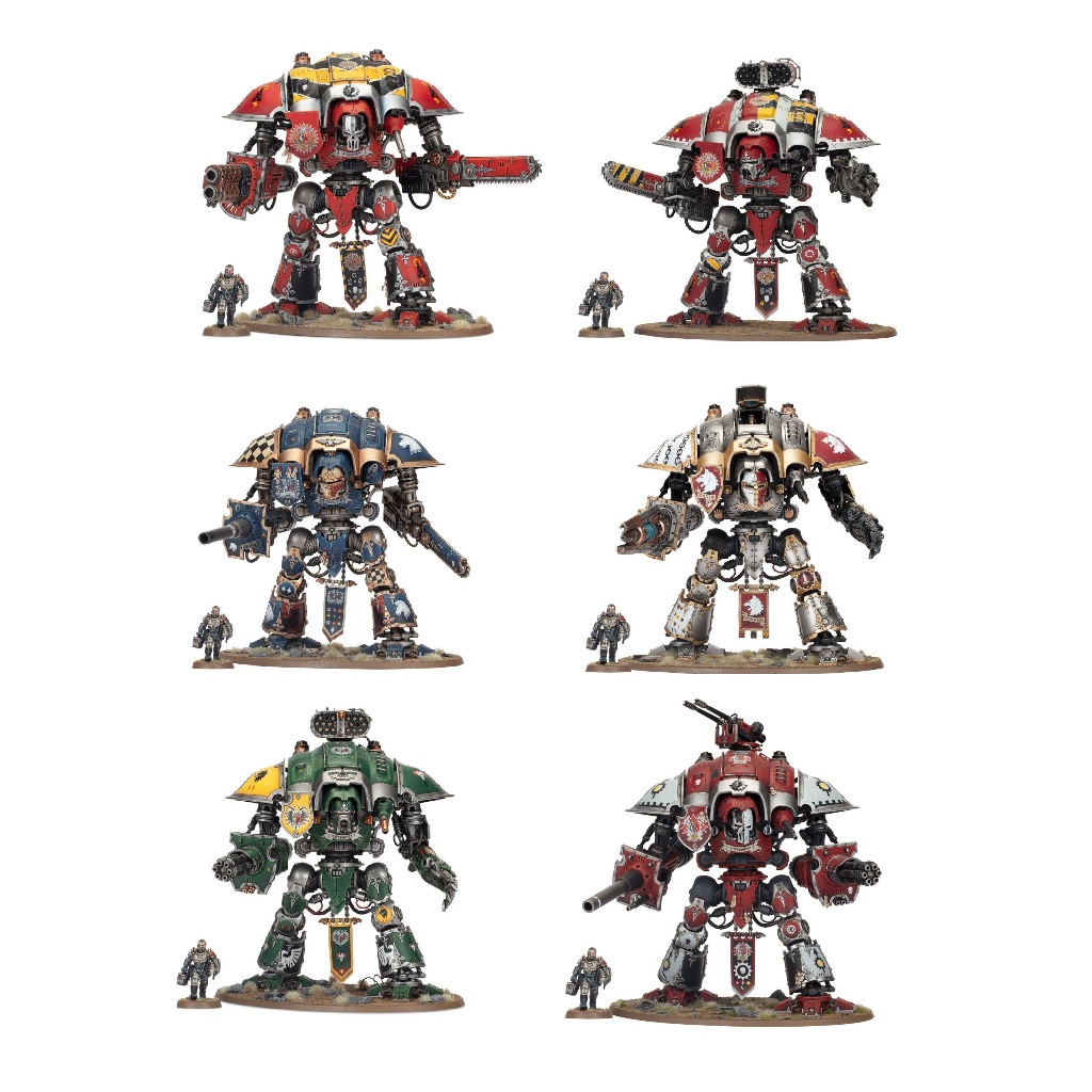 Proxies Warhammer 40k Imperial Knights | Shopee Brasil