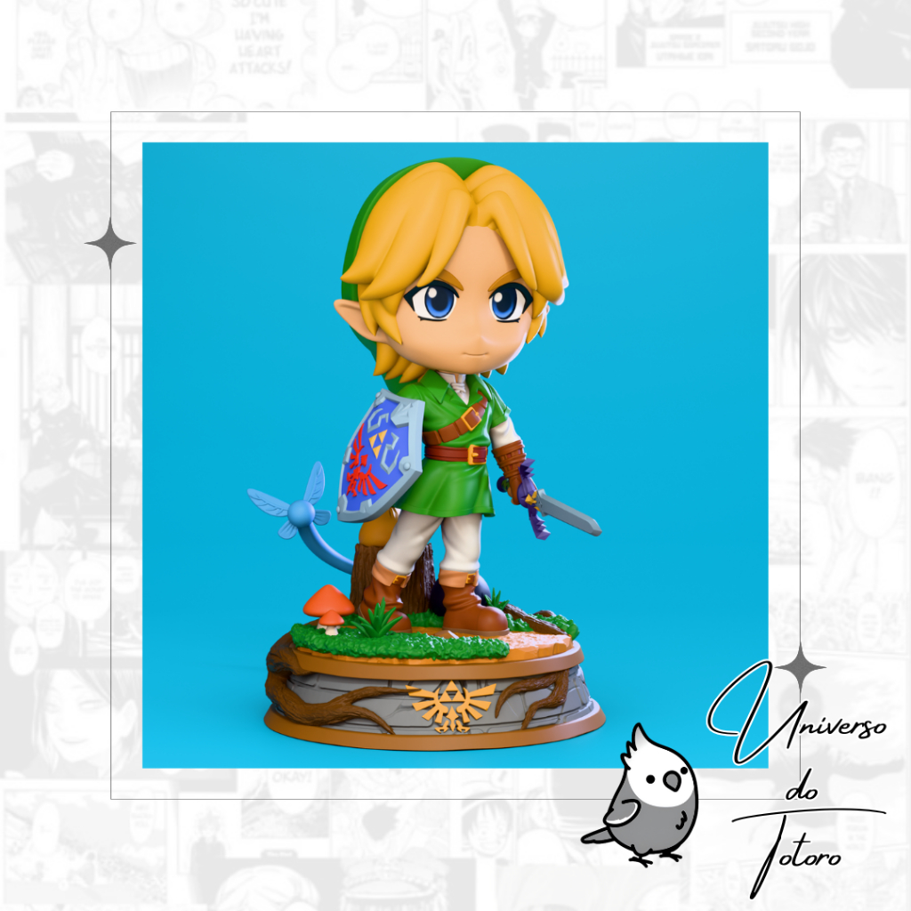 Chibi Link (Ocarina of Time) - Chibi Artesanal | Shopee Brasil