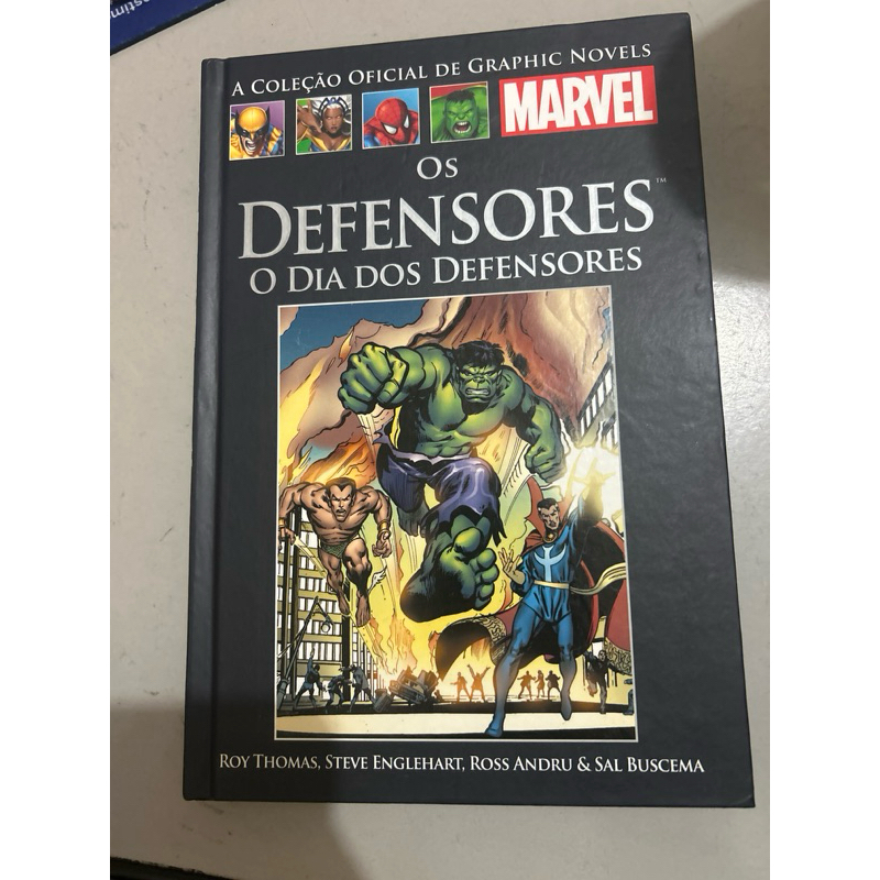 HQ A Coleção Oficial de Graphic Novels Marvel Os Defensores - O Dia dos ...