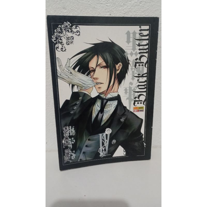 Mangá Black Butler volume 4 kuroshitsuji | Shopee Brasil