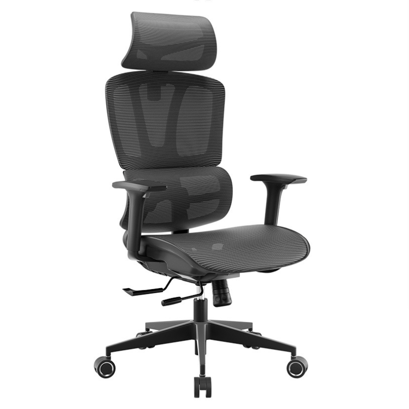 【Daksan】Cadeira de Escritório Gamer ergonômica de malha preta | Shopee ...