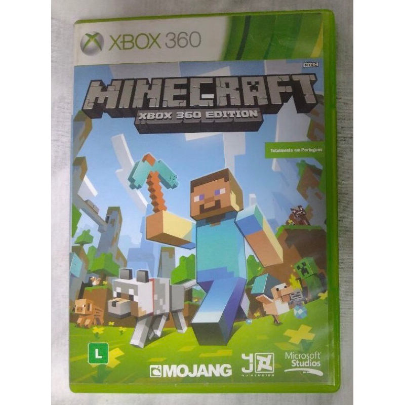 Minecraft Xbox 360 - Mídia Física Original - | Shopee Brasil