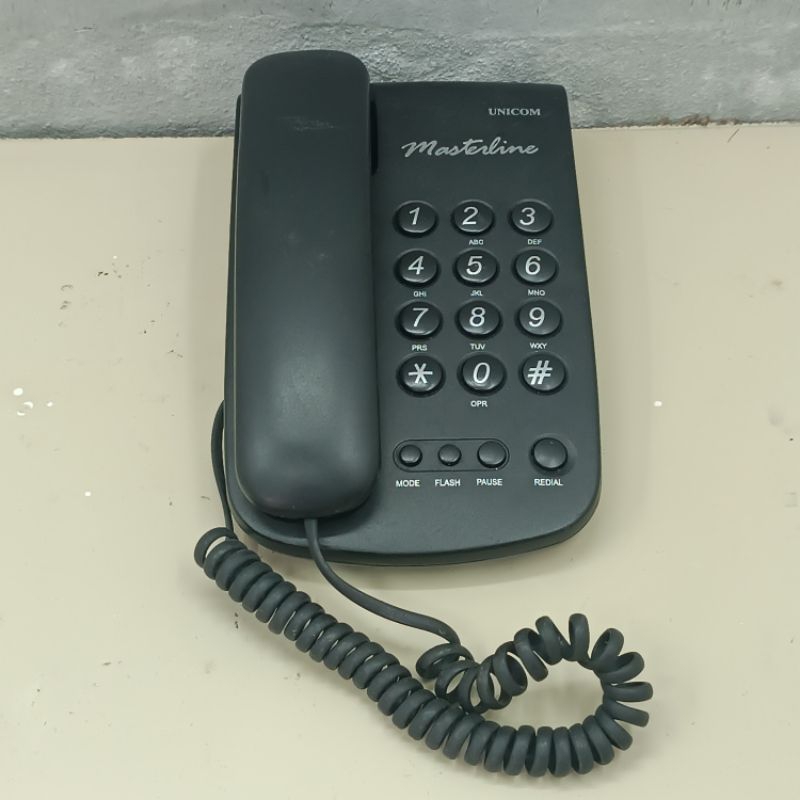 Usado: Telefone de Fio Masterline unicom | Shopee Brasil