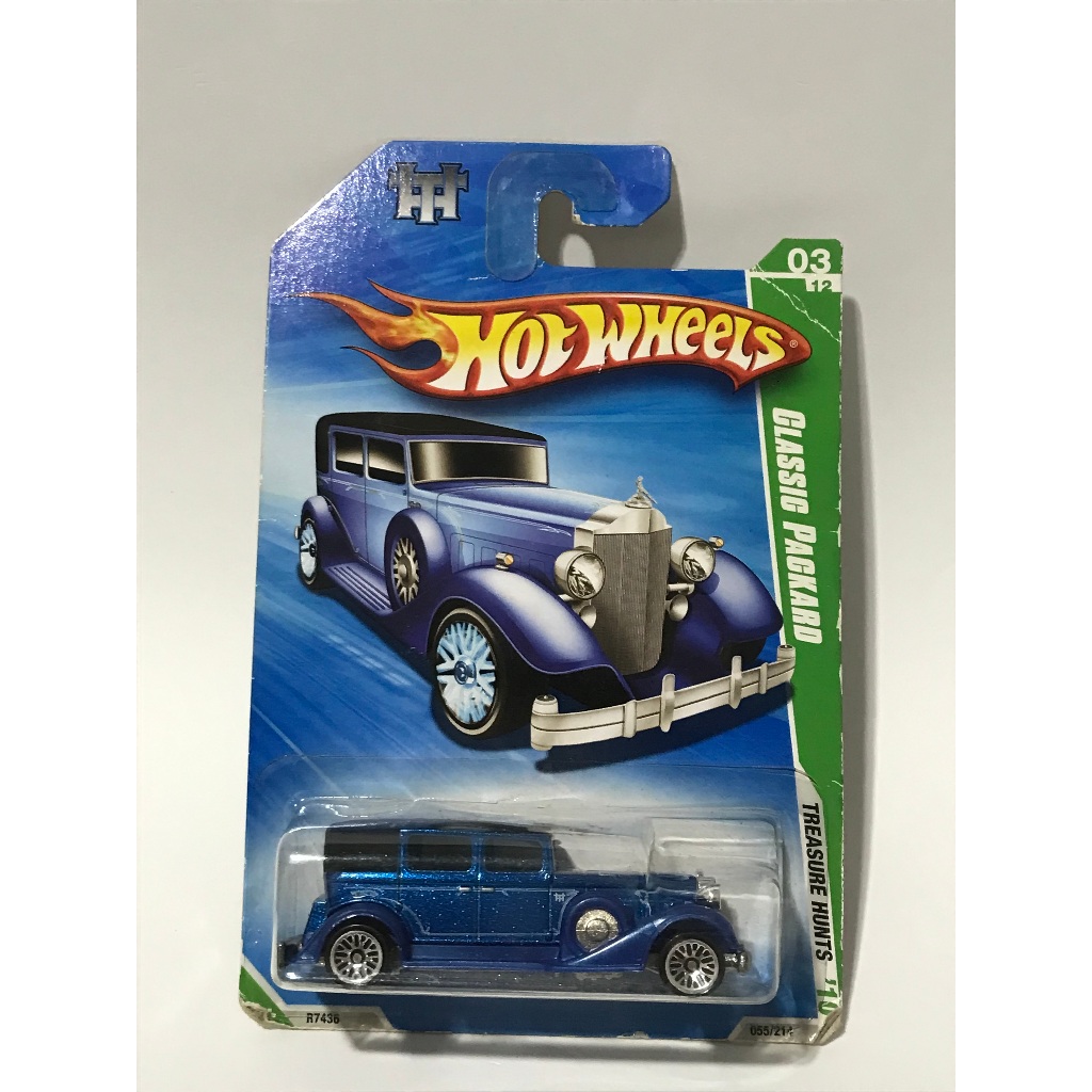 Hot Wheels - T-Hunt$ - Classic Packard - 055/214 | Shopee Brasil