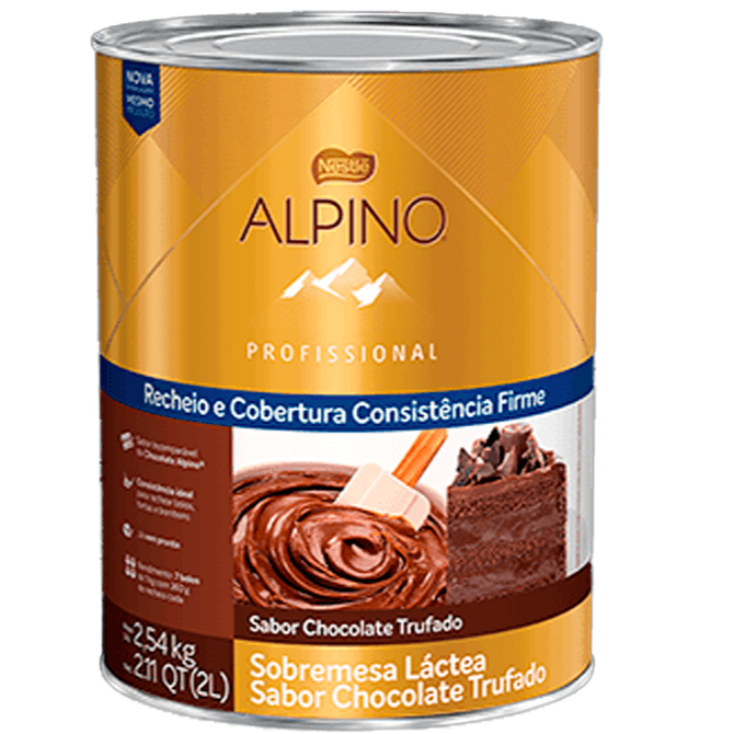 Recheio E Cobertura - ALPINO - OVOMALTINE - NINHO | Shopee Brasil