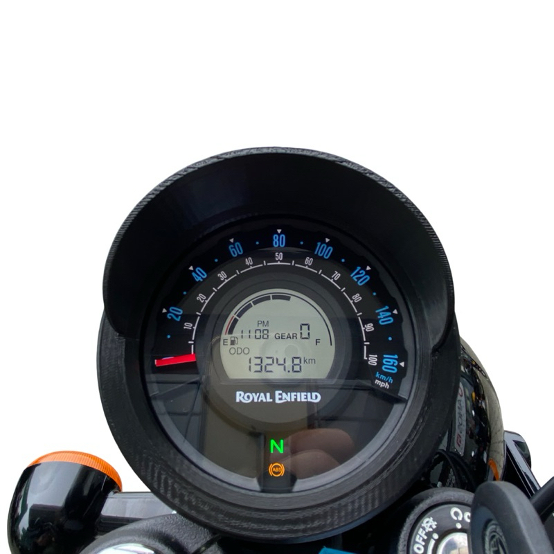 Protetor Boina Velocímetro Royal Enfield Hunter Meteor 350 ABS | Shopee ...