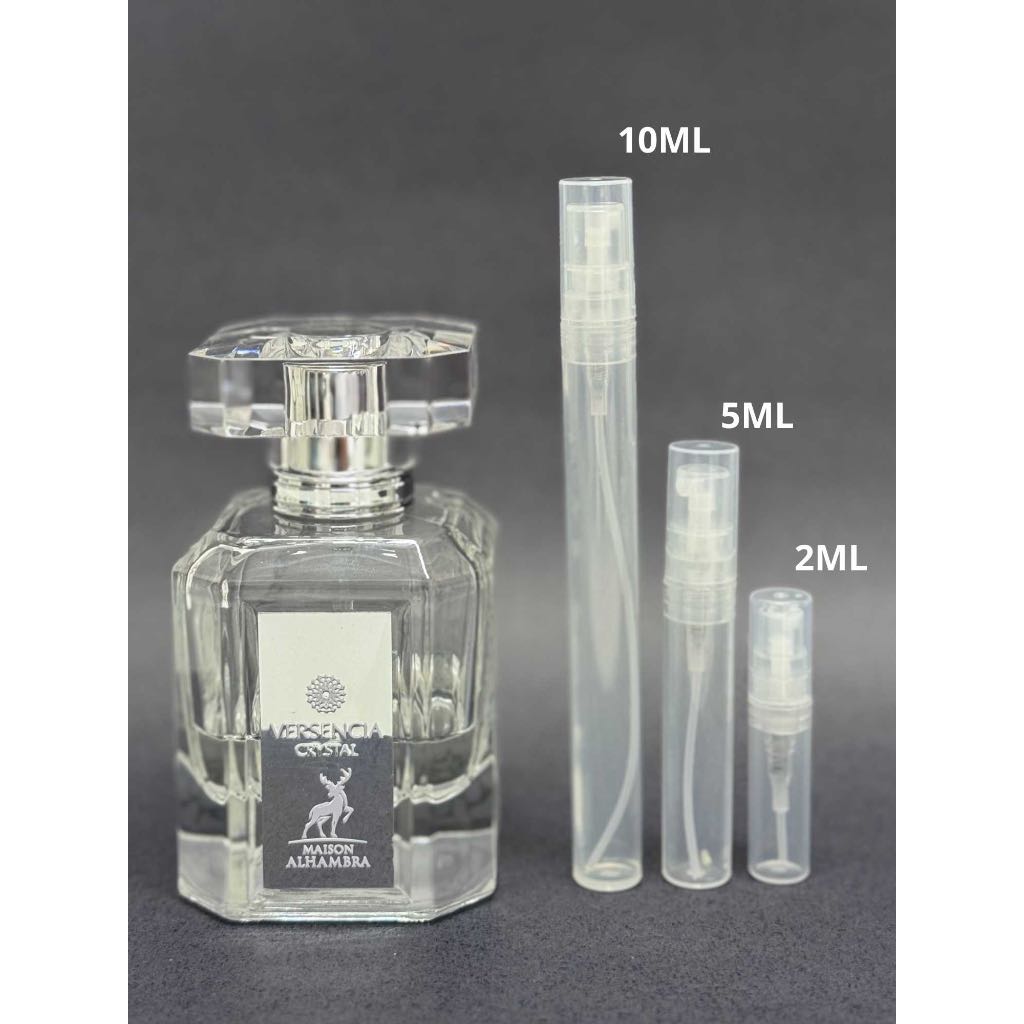 Perfume Árabe Versencia Crystal Maison Alhambra | Shopee Brasil
