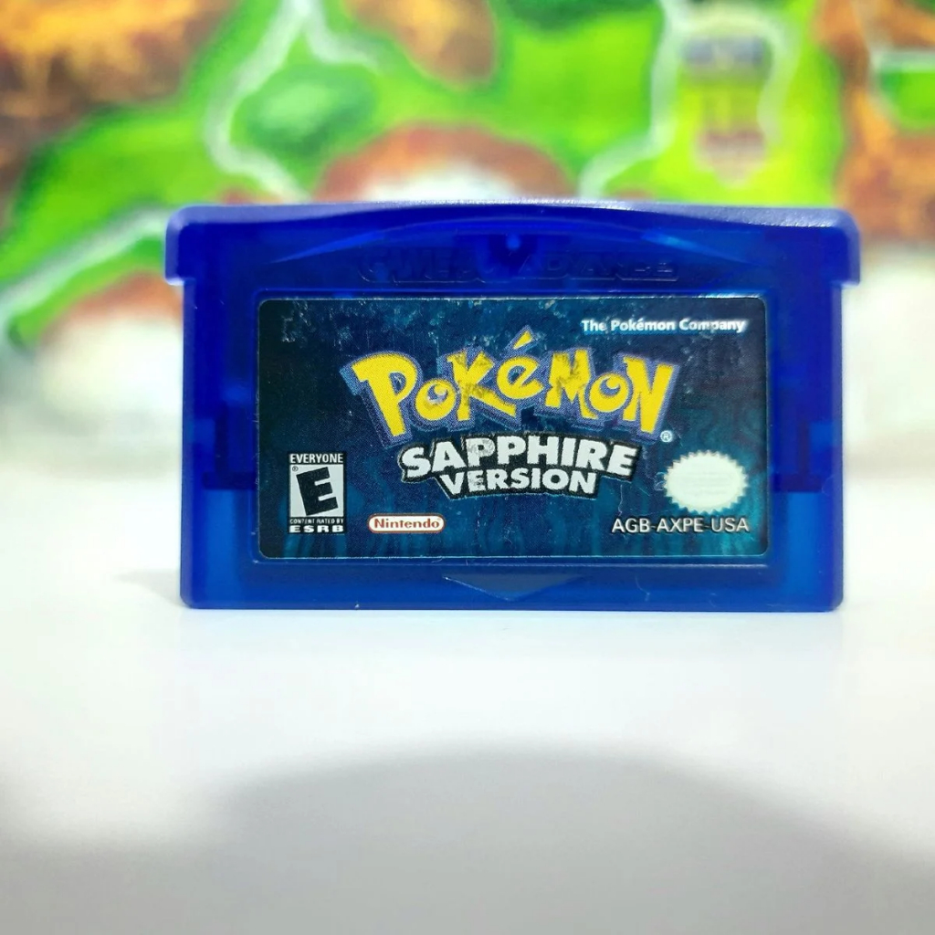 Pokémon Sapphire Original Game Boy Advance Nintendo | Shopee Brasil