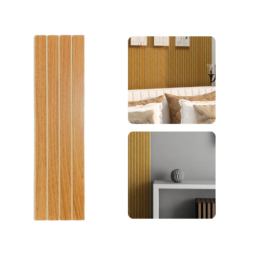 Kit Placas Ripado Para Painel MDF Revestimento Parede Decorativo ...