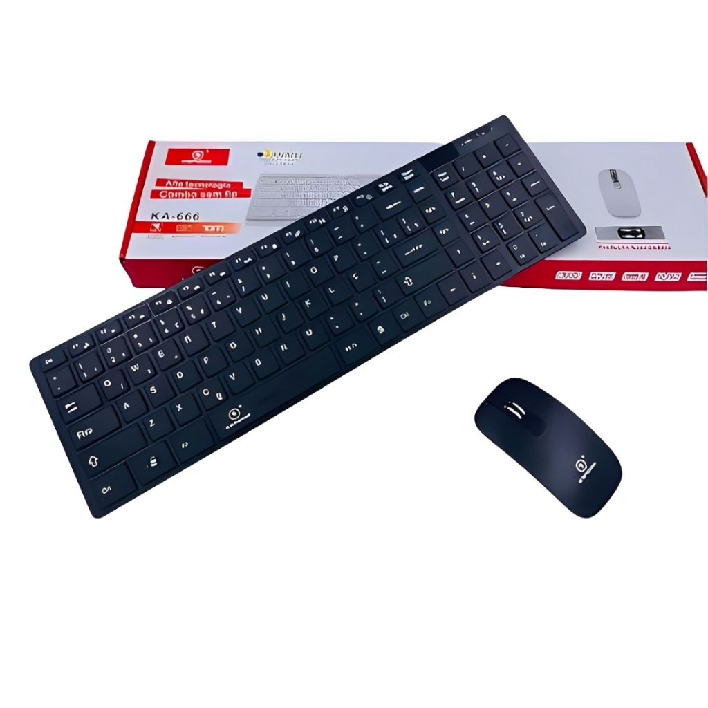 Kit Teclado E Mouse Ka-668 (kapbom) | Shopee Brasil
