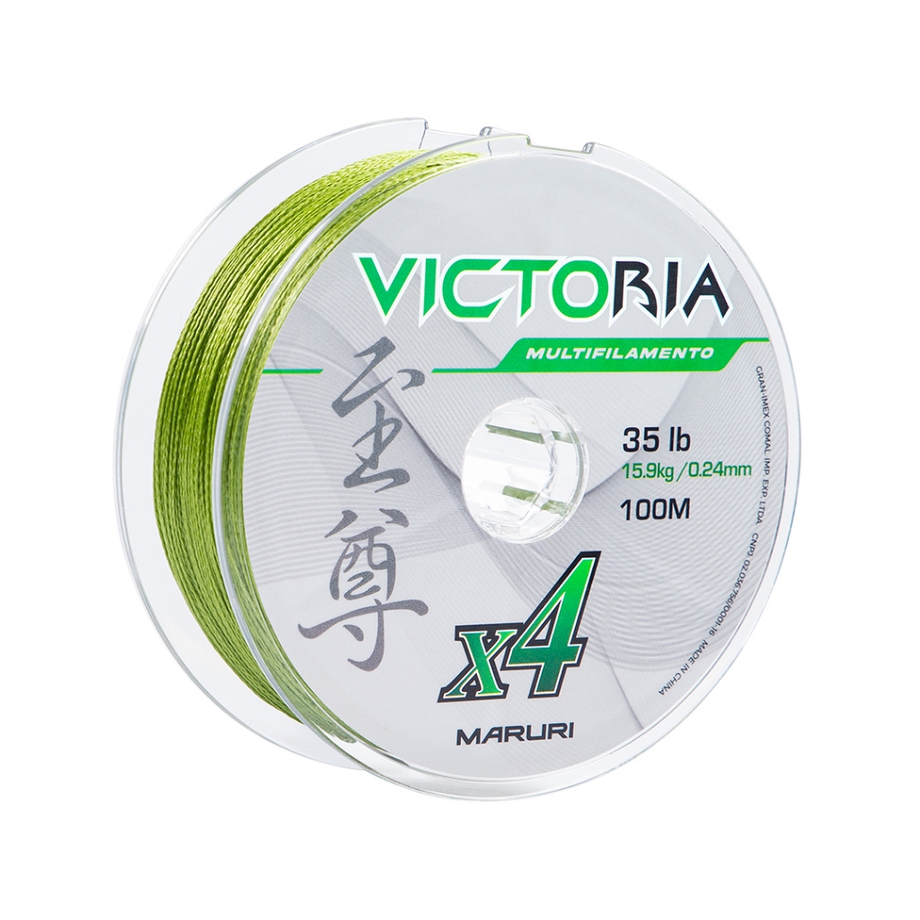 Linha de Pesca Multifilamento Victoria 4x 100m Varias Medidas Maruri Verde Azul | Shopee Brasil