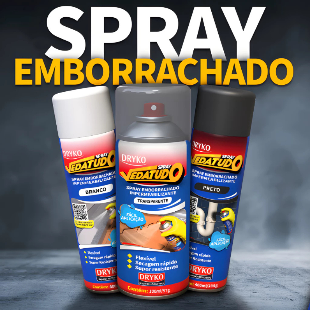 Spray Veda Tudo 400ml Impermeabilizante Multiuso Reparo Fácil | Shopee ...