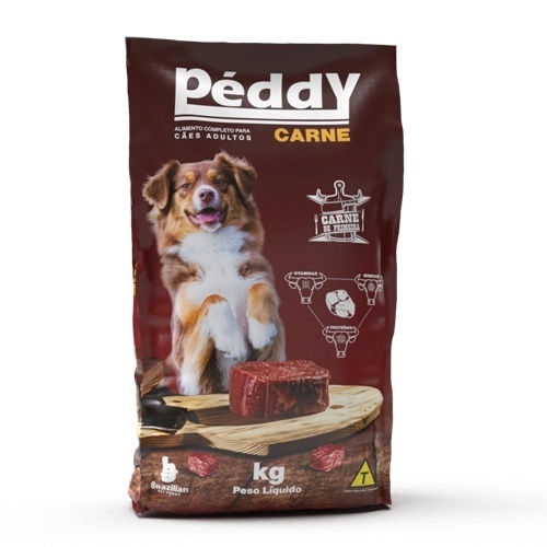 Ração Para Cachorro 15kg Peddy Carne - Ração para Cão Adulto Premium ...