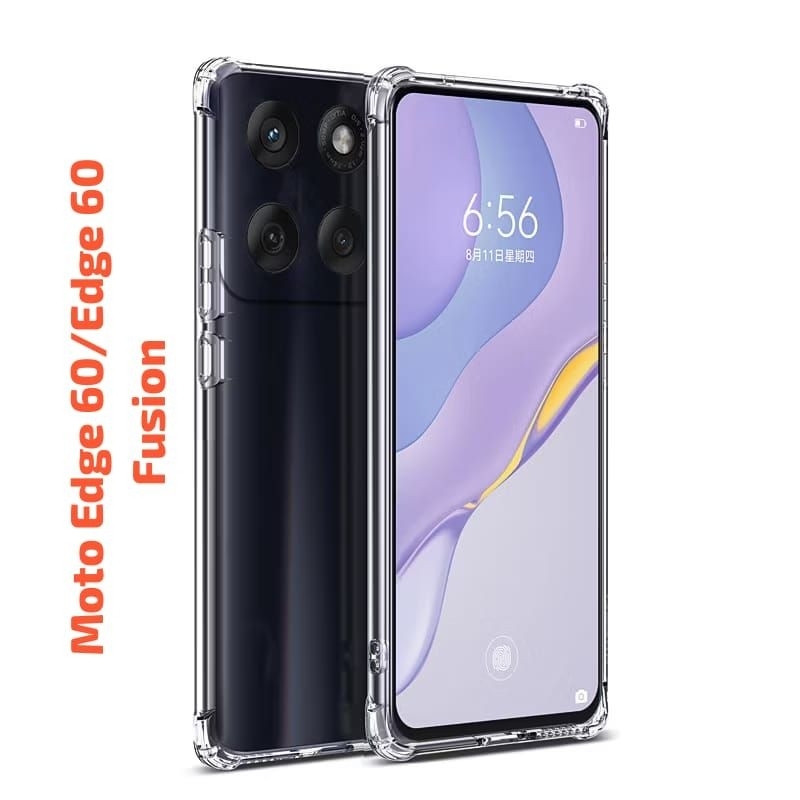 Capa capinha para Moto Edge 60/ Edge 60 Fusion transparente anti ...
