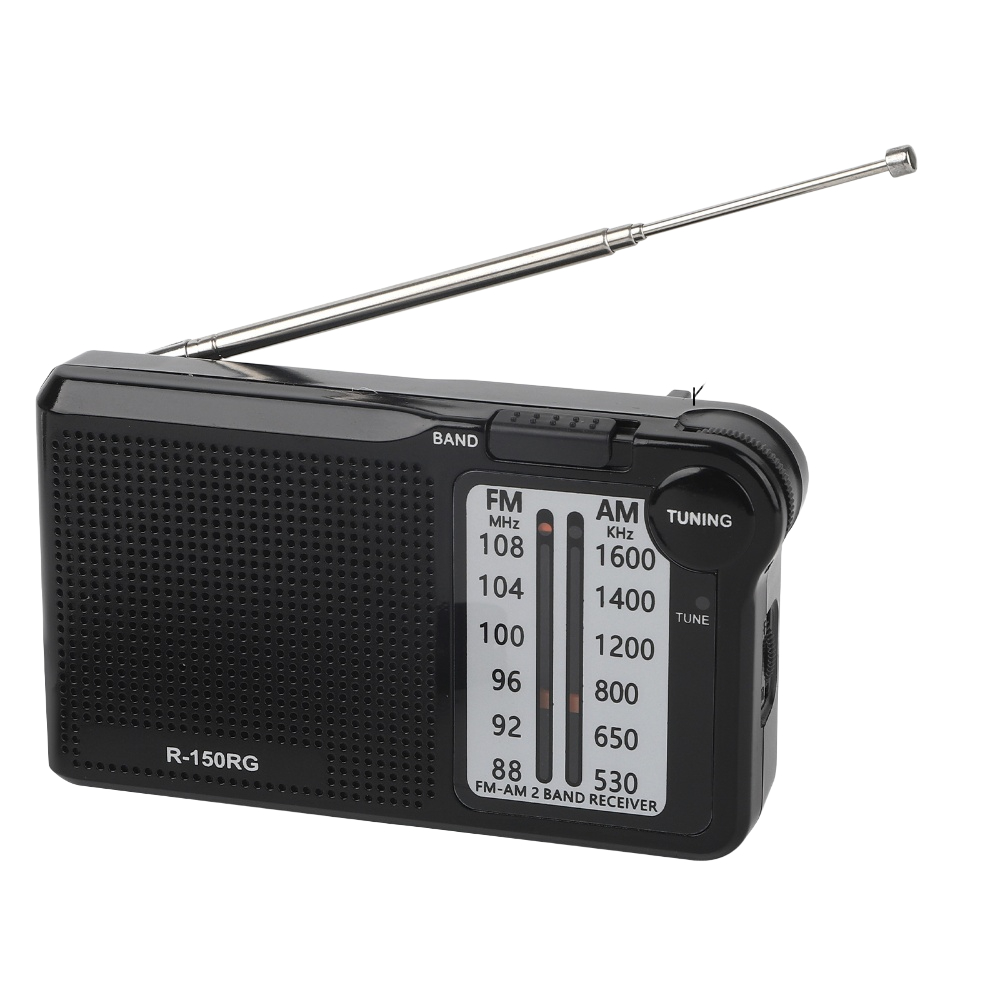 Rádio Portátil AM/FM Recarregavel 355 com Entrada USB Type-C | Shopee ...