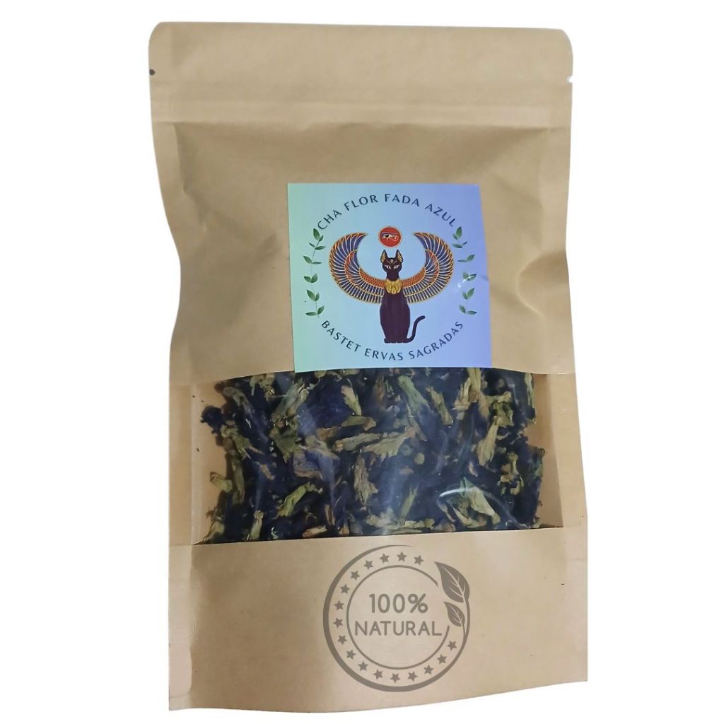 Chá Flor Fada Azul- Clitoria Ternatea 16 Gramas | Shopee Brasil