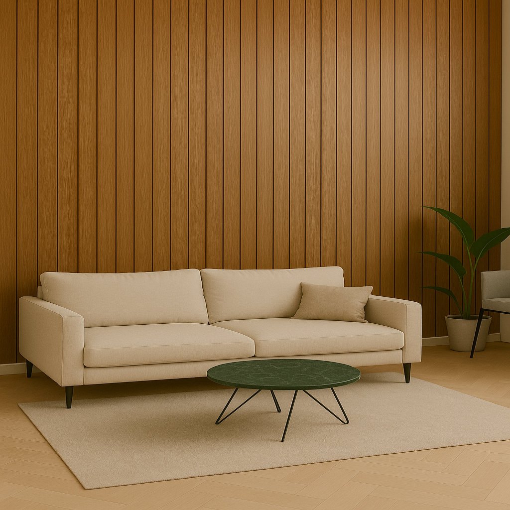 Kit 10 Revestimentos Ripados Placa Painel decorativo MDF 45x11 cm ...