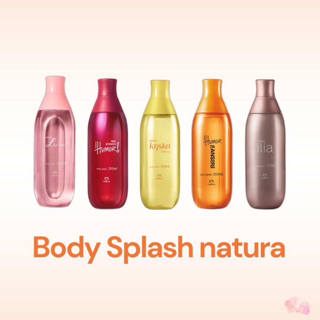 Body Splash Natura 200ml - Escolha o seu! | Shopee Brasil