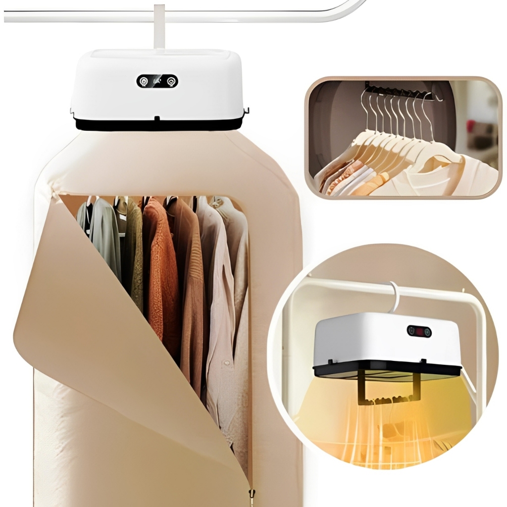 Secador de Roupas Portátil 110V / 220V Mini Secadora Elétrica Com ...