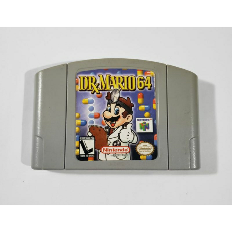 Dr Mario 64 - Nintendo 64 (Original) | Shopee Brasil