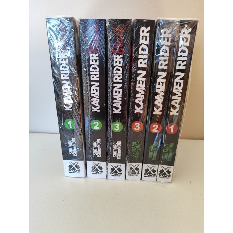 Coleção completa - Mangá Kamen Rider - Shotaro Ishinomori | Shopee Brasil