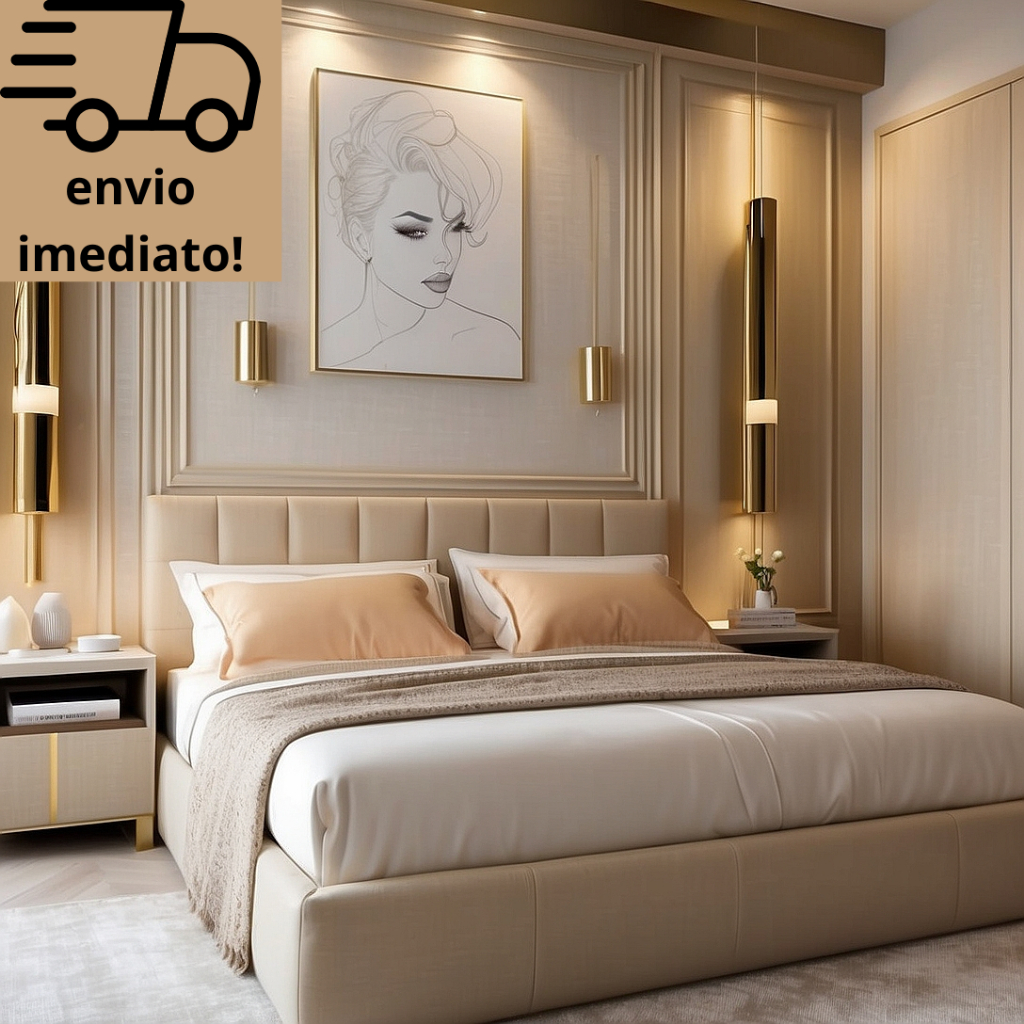 Kit 8 Cabeceiras de Cama Casal King Box Queen Solteiro 45x20 Normal ...