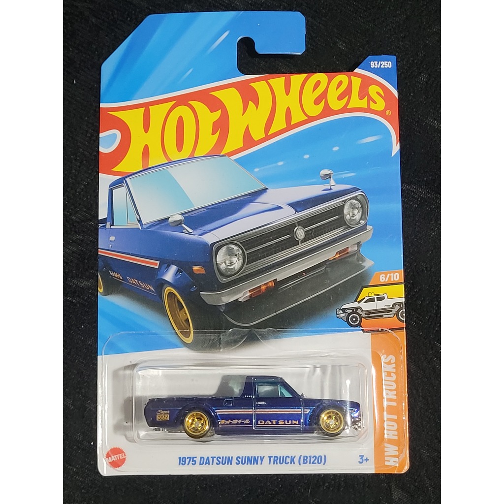 Hot Wheels 1975 Datsun Sunny Truck B120 - Super Treasure Hunt T-Hunt TH$ STH 2025 - Lacrado ...
