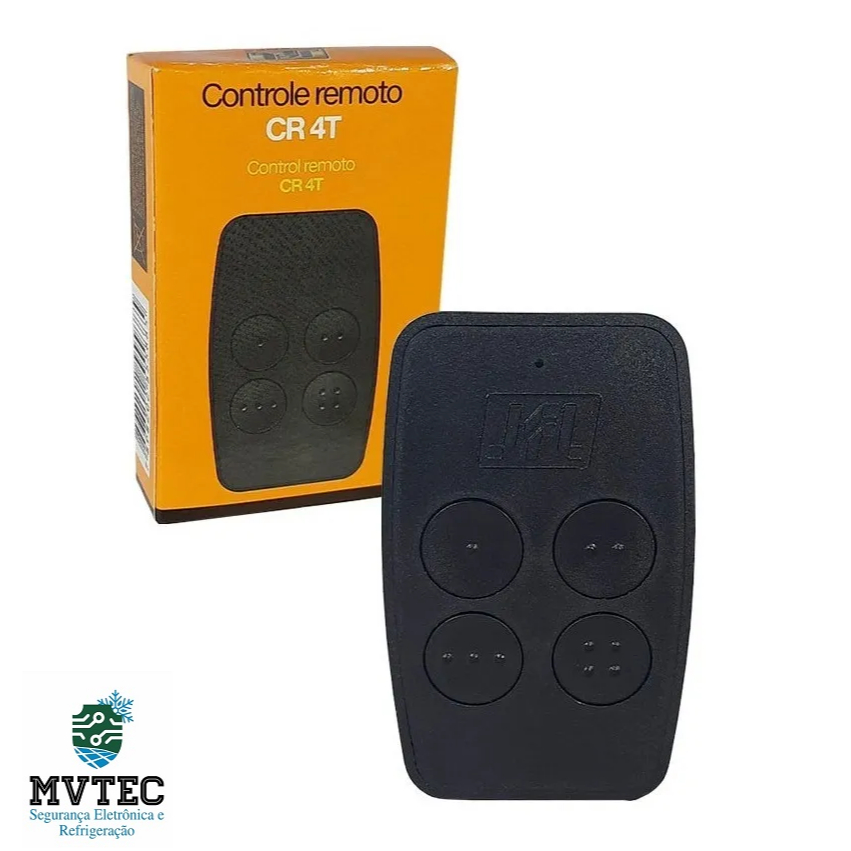 Controle Remoto Jfl Cr 4t Longo Alcance 4 Botões | Shopee Brasil