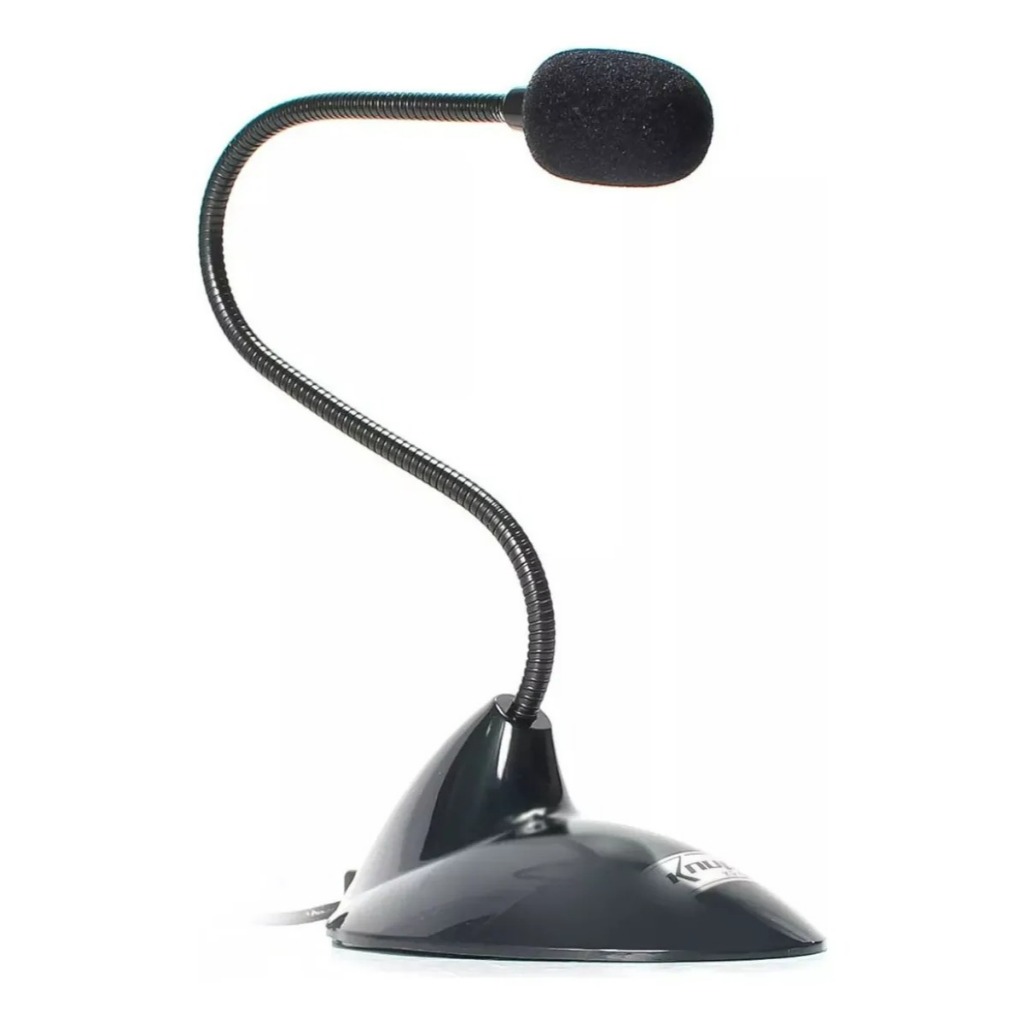 Microfone Multimídia Para Computador e Notebook Knup KP-903 | Shopee Brasil