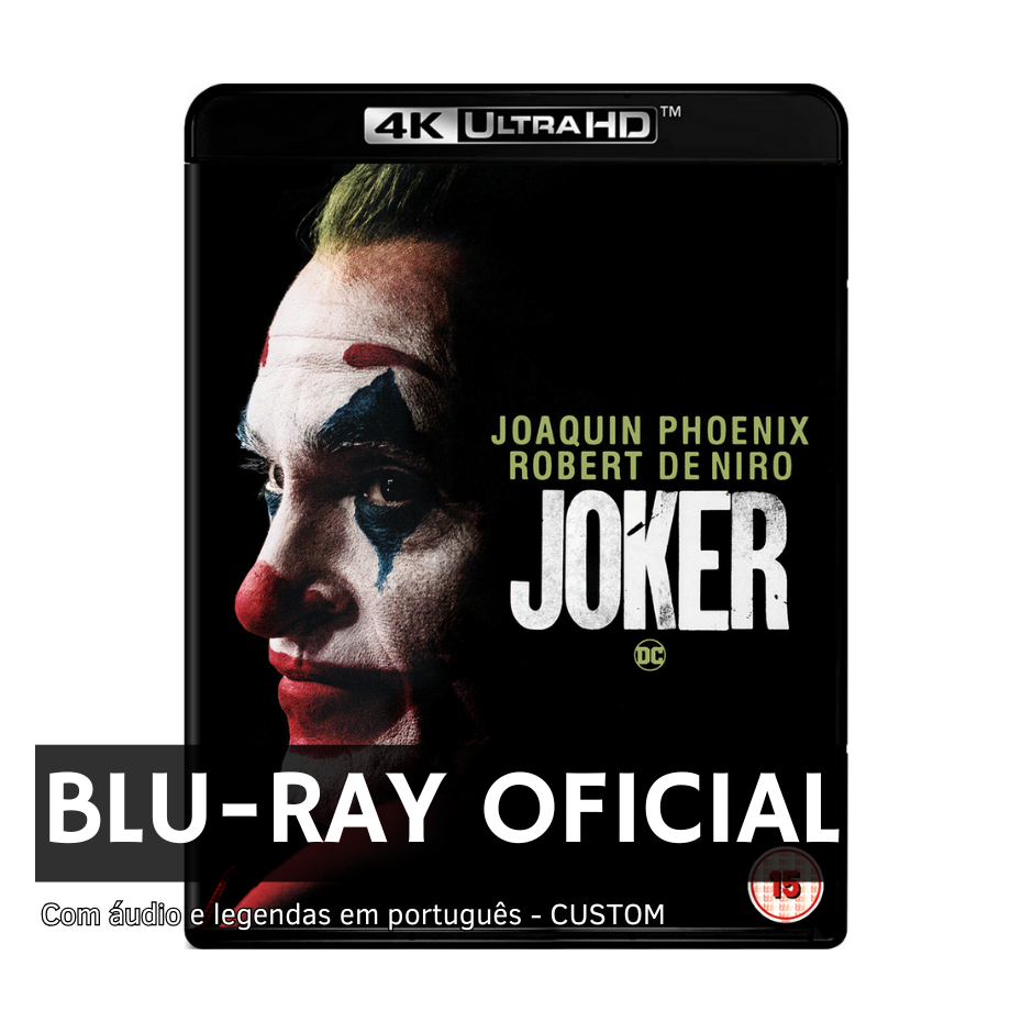 Blu-ray 4K UHD Coringa (Oficial - Custom) | Shopee Brasil