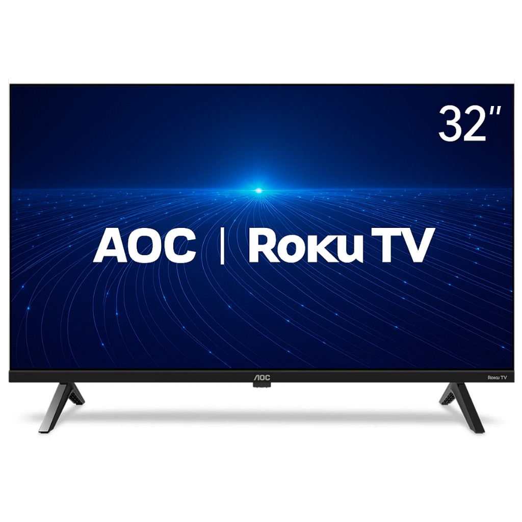 Smart TV AOC HD 32" Modelo 2024 - 32S5045/78 - Google, Alexa, Apple ...
