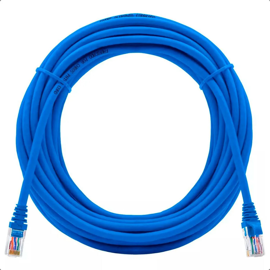 Cabo de Rede CAT5E 5 metros Kapbom - KAP-W-5M | Shopee Brasil