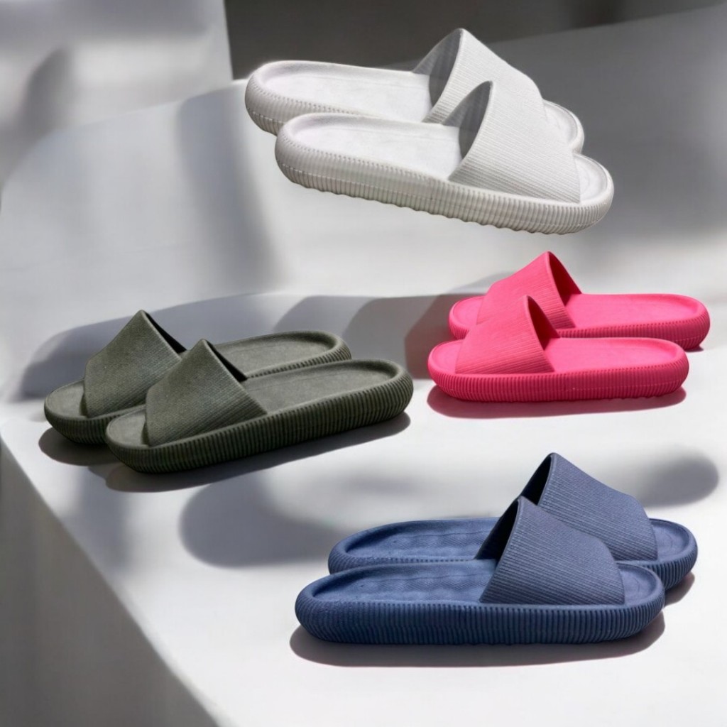 Chinelo Em Cores Lisas Disponíveis Em Vários Tamanhos Super Macio E ...