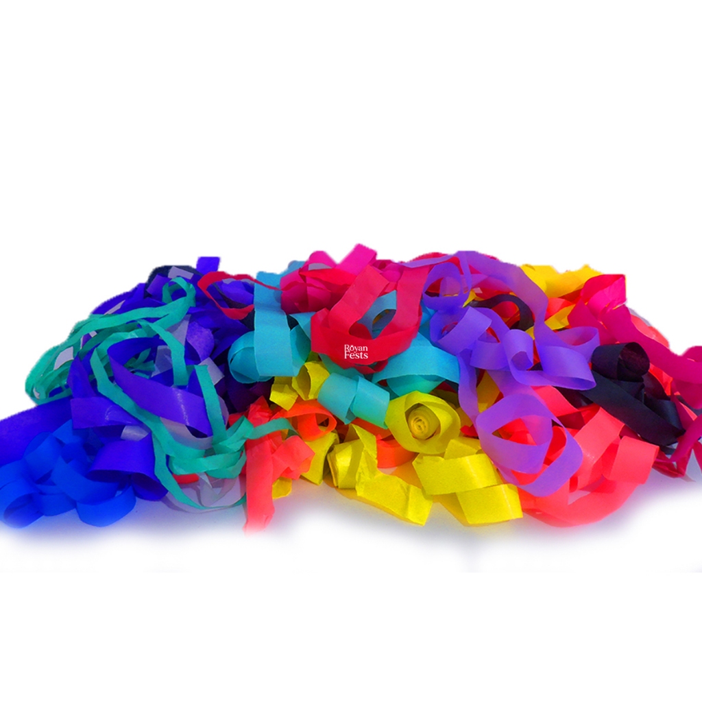 Papel Serpentina Seda Sortido - Sky Paper - 1kg | Shopee Brasil