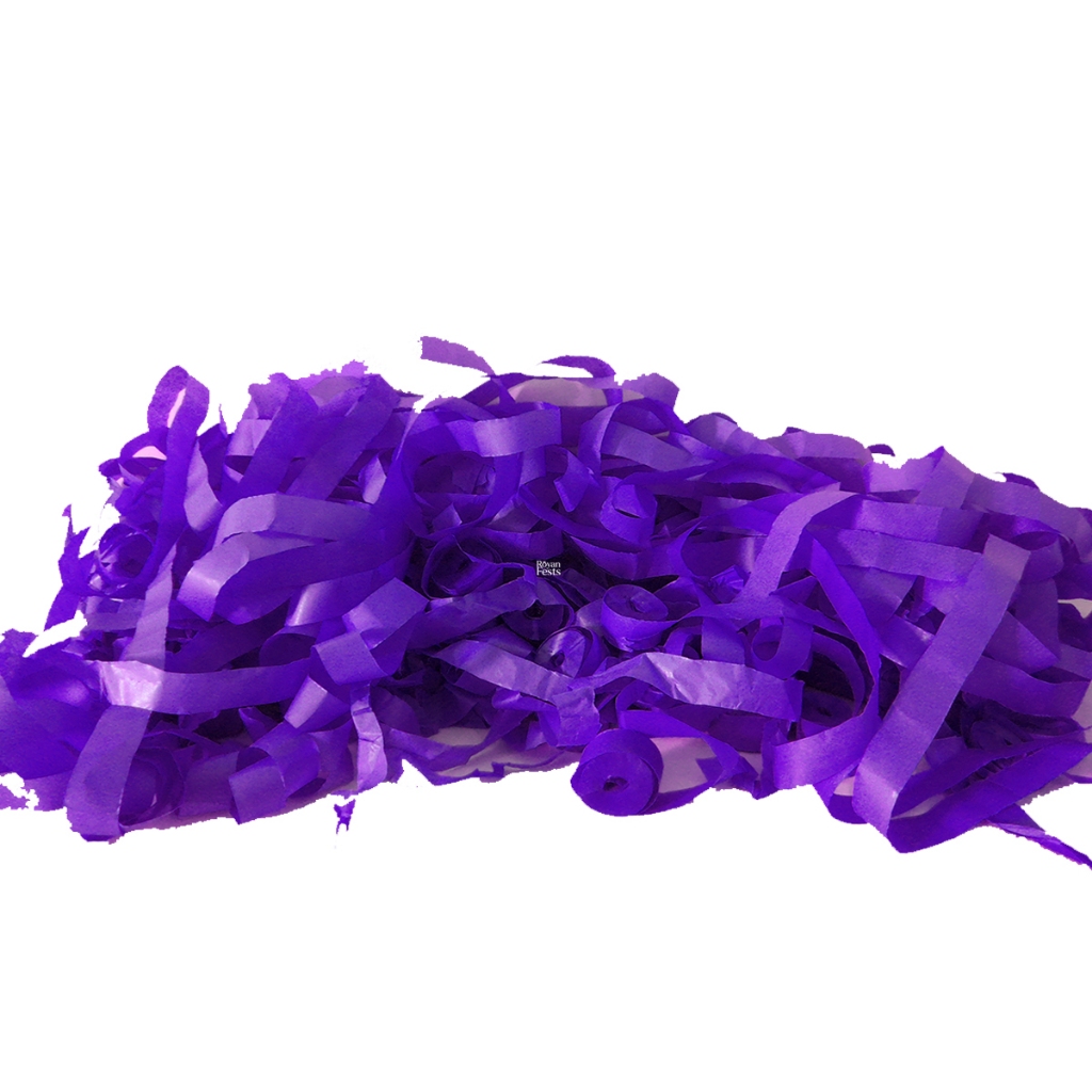 Papel Serpentina Seda Lilás - Sky Paper - 1kg | Shopee Brasil
