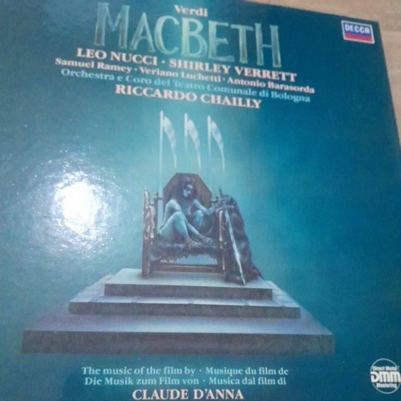 Album Box 2 vinis Macbeth, Verdi-Leo Nucci e Shirley Verrett | Shopee ...