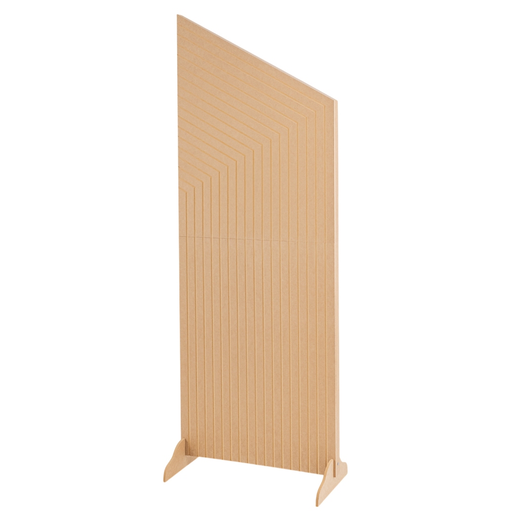 Painel Ponta Diagonal Frisado Desmontável mdf Festa Geométrico | Shopee ...