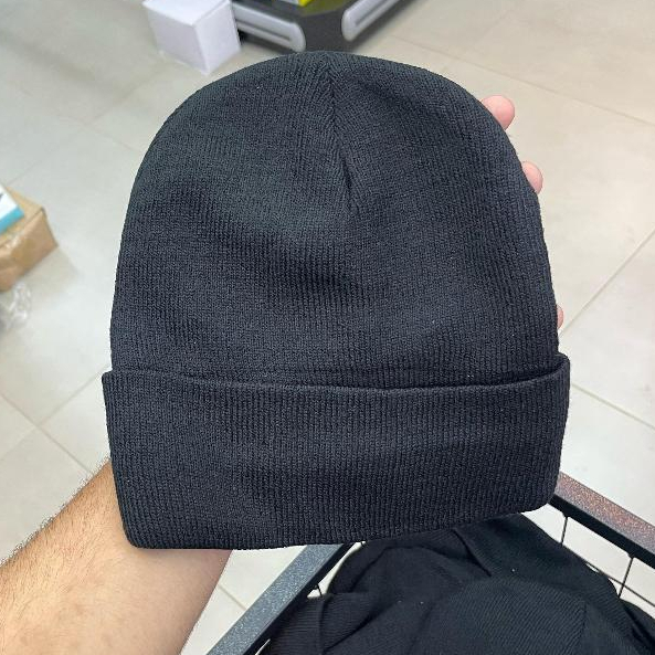 Touca Basica Preta Estilosa e Confortável | Shopee Brasil