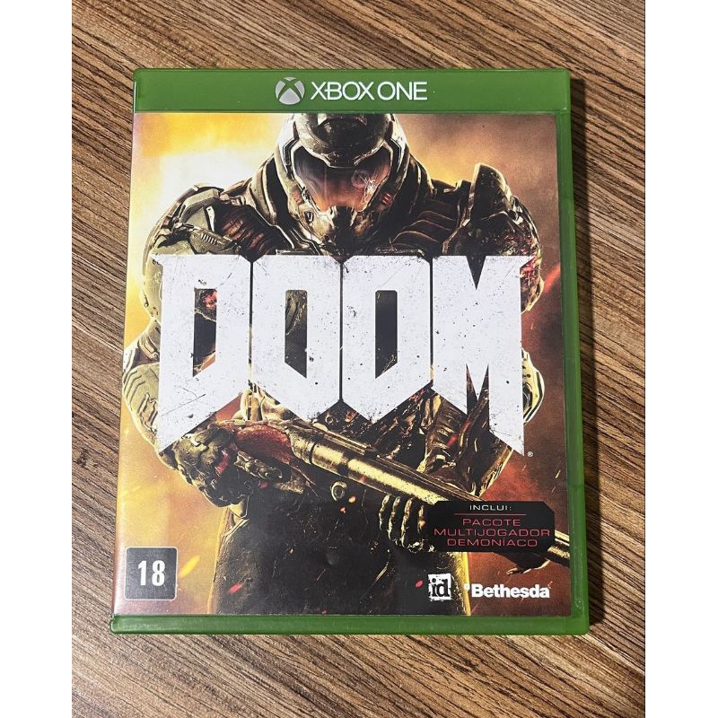 Doom xbox one - midia fisica original | Shopee Brasil