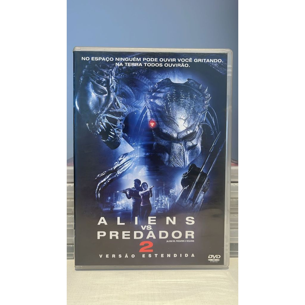 ALIENS VS PREDADOR 2 - VERSÃO ESTENDIDA - DVD - Original | Shopee Brasil