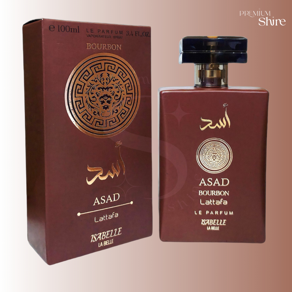 Perfume Arabe Asad Bourbon Lattafa 100ml - Isabelle la Belle | Shopee ...