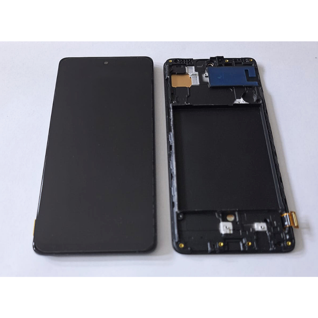 Display Tela Frontal Touch Completo Compatível Galaxy A71 A715 COM ARO Incell Orignal Pronta ...