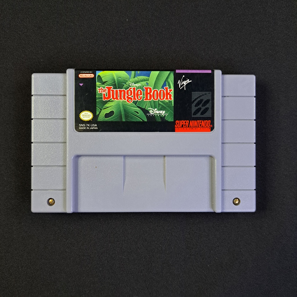 The Jungle Book Original Super Nintendo - Snes. Mogli, O Menino Lobo ...