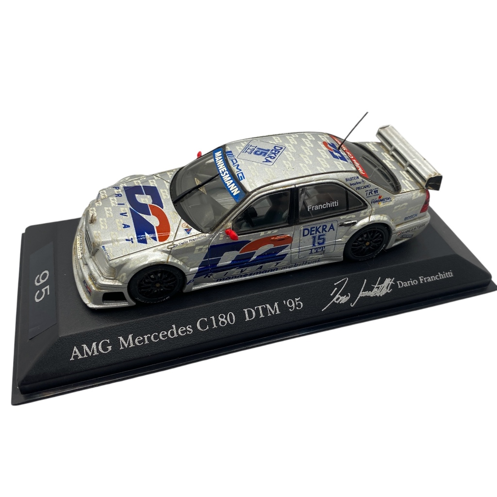 1/43 Minichamps - Amg Mercedes Benz C180 Dtm 1995 Prateado | Shopee Brasil