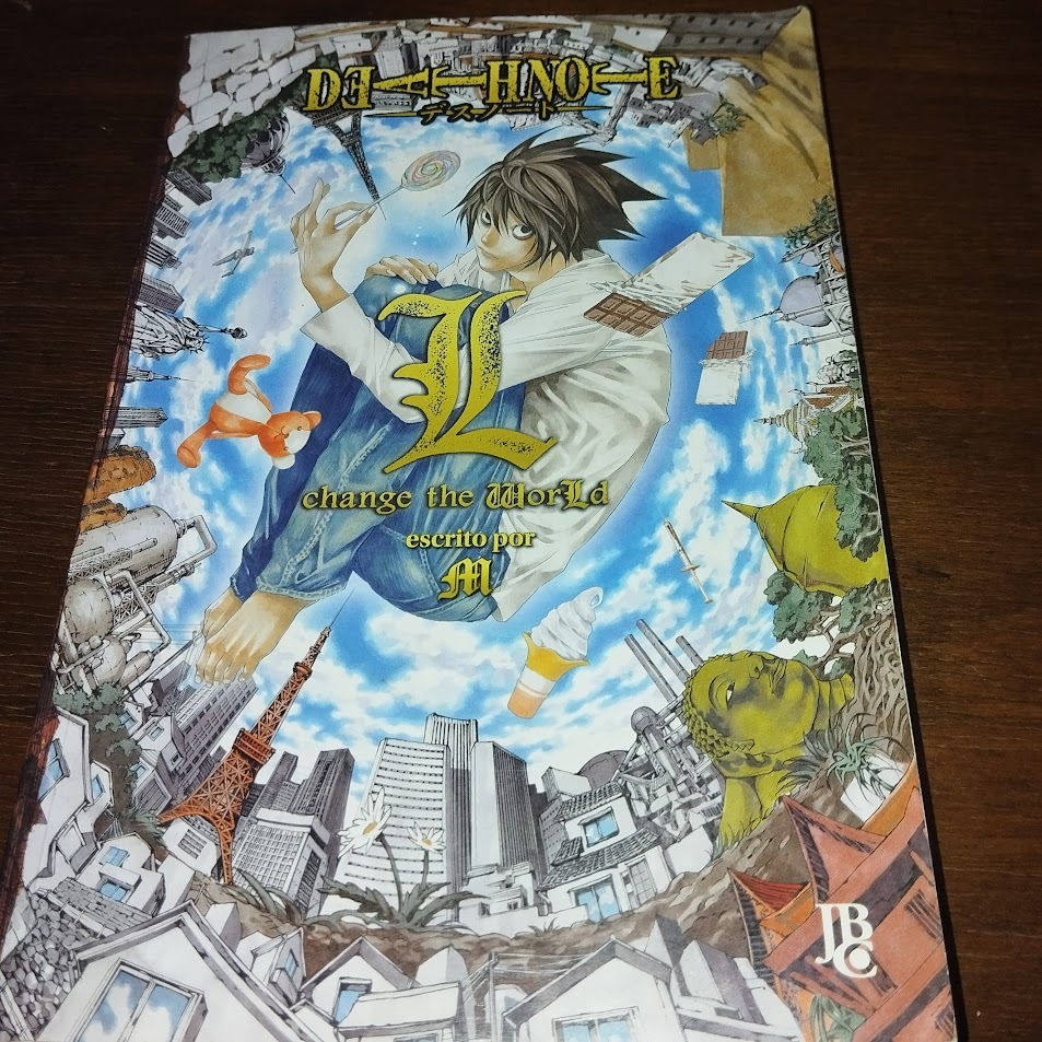 L Change the World - Light Novel do Mangá de Death Note - JBC | Shopee ...