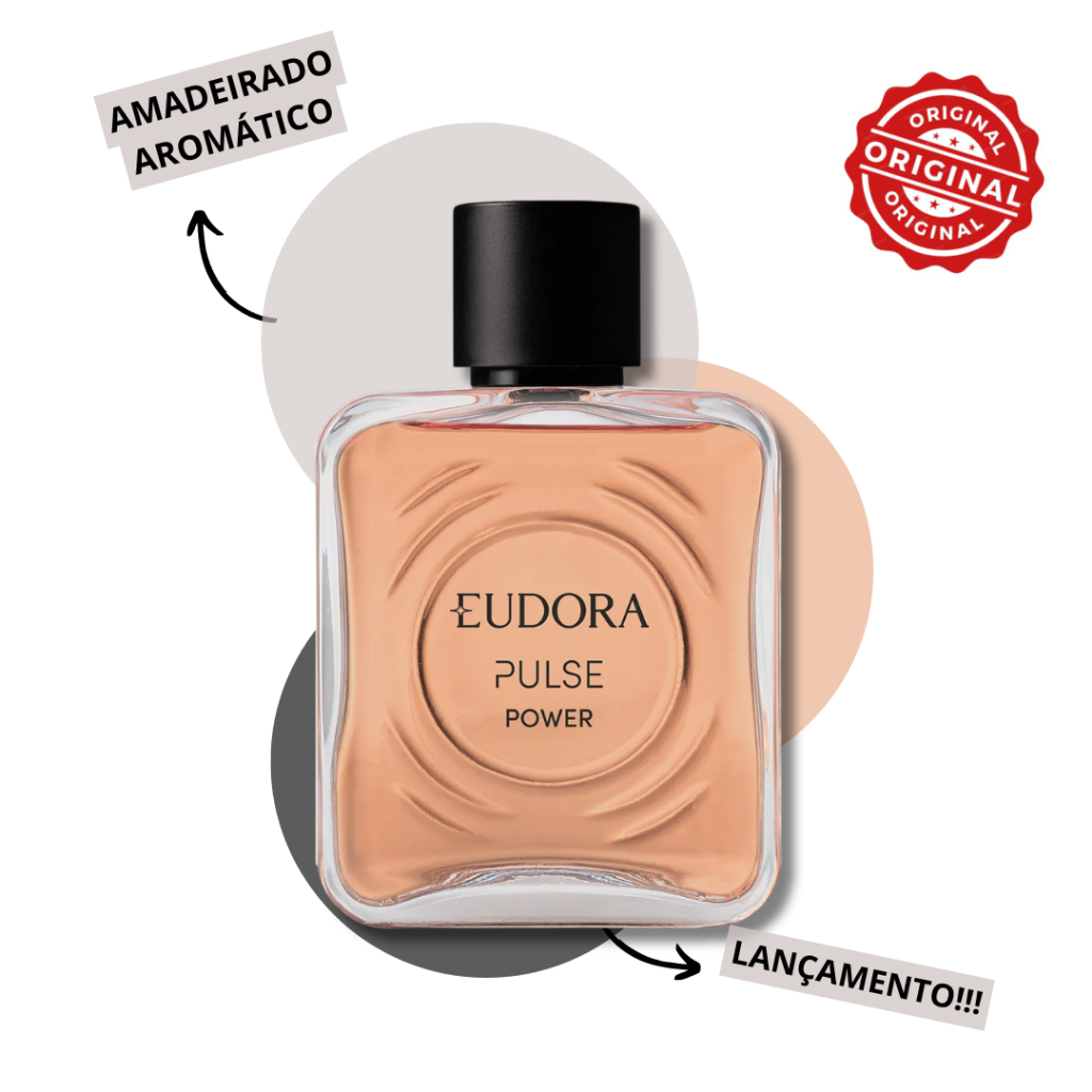 Eudora Pulse Power Deo Colônia 100 ml | Shopee Brasil
